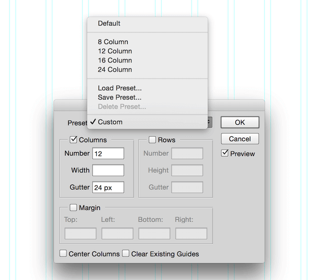 You don’t need an extension for Photoshop grids • iamsteve